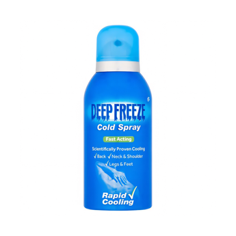 Deep Freeze Cold Spray 150ml - Fast Pain Relief & Muscle Relaxation ...