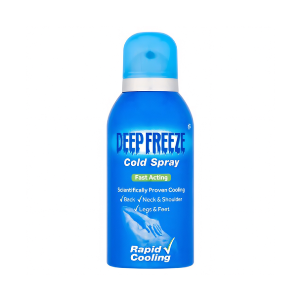 Deep Freeze Cold Spray 150ml - Fast Pain Relief & Muscle Relaxation ...